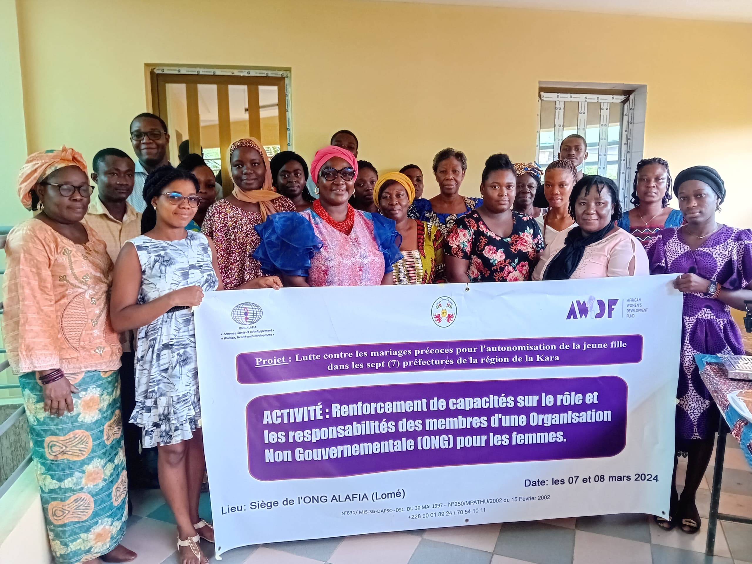 Responsabilité des femmes dans les ONG : l'ONG ALAFIA ressource les ...