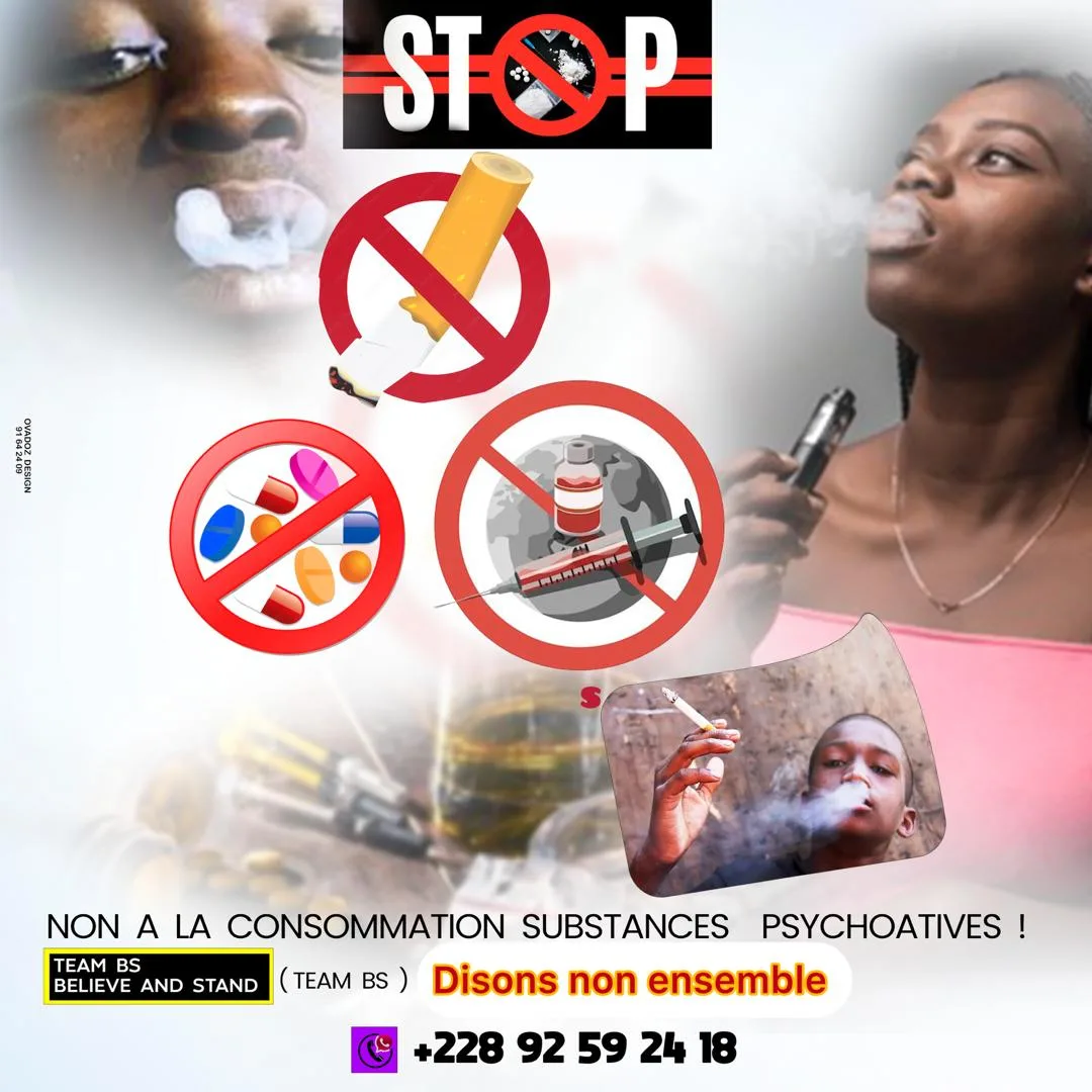 La Team BS mobilise la jeunesse contre la consommation de drogues et d ...