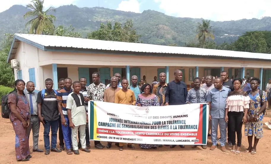 Agou : Les élèves du LETP Agou sensibilisés à la tolérance | Levisonnaire