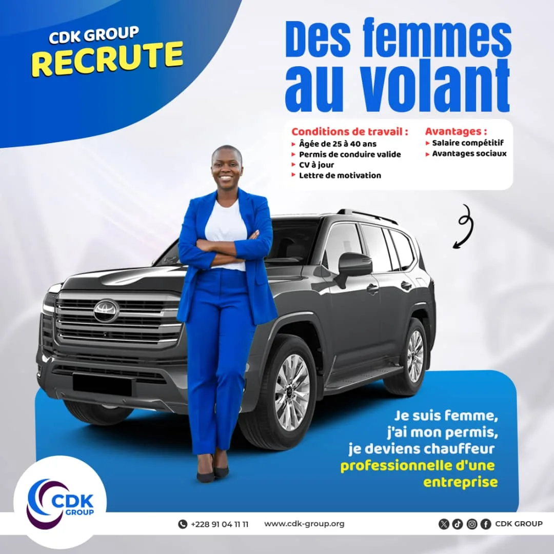 CDK Group lance le recrutement des chauffeurs pour son projet « Femmes au volant » | Levisonnaire